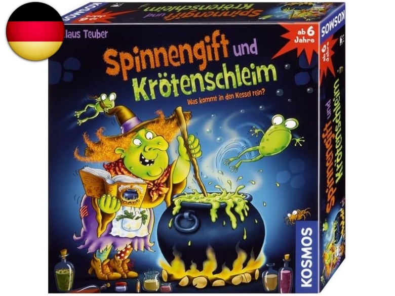 KOSMOS 698652 - Spinnengift und Krötenschleim: was kommt in den Kessel ...